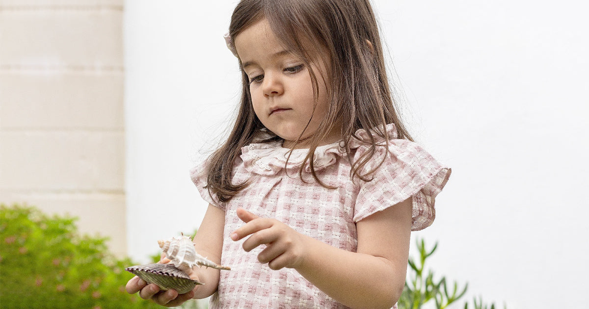 Padrão Vichy para Bebé | Moon Baby Shop