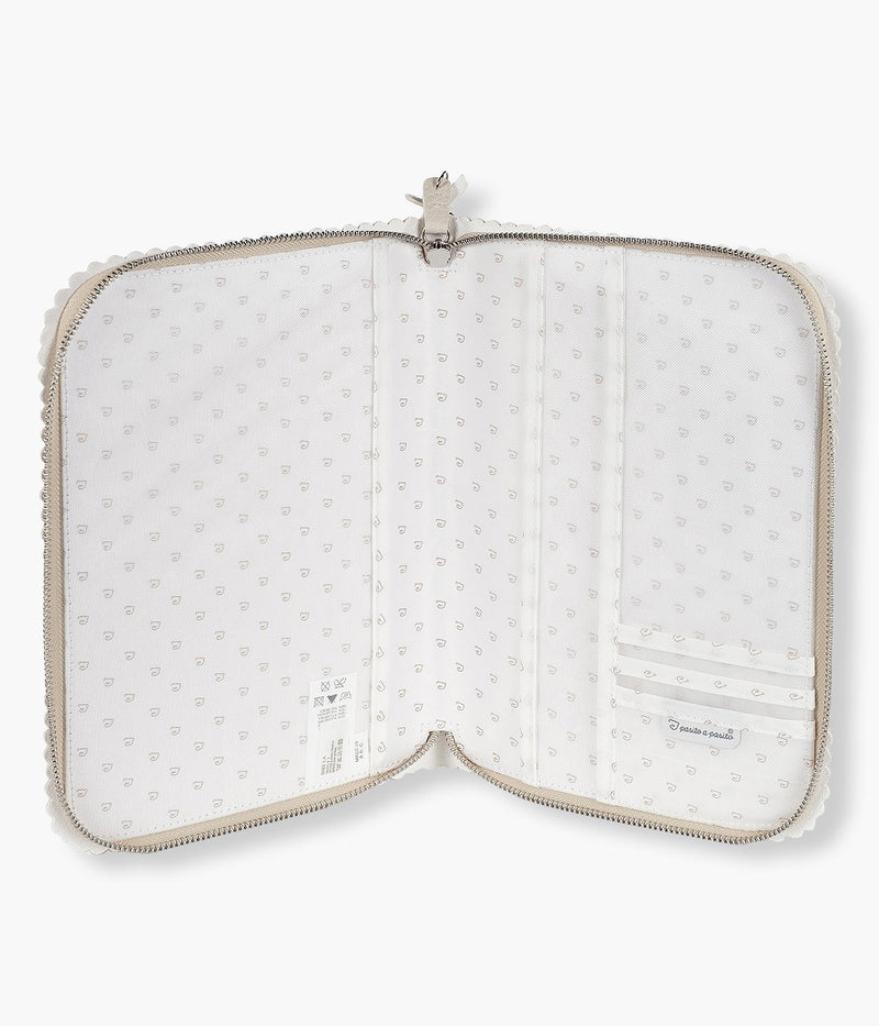Pasito a Pasito Porta Documentos Icon Cream | Moon Baby Shop